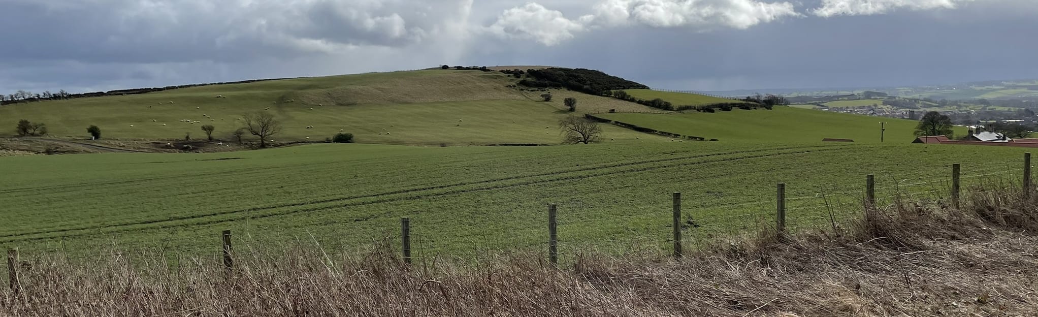 Deerness Valley Railway Path: Broompark to Crook, County Durham ...