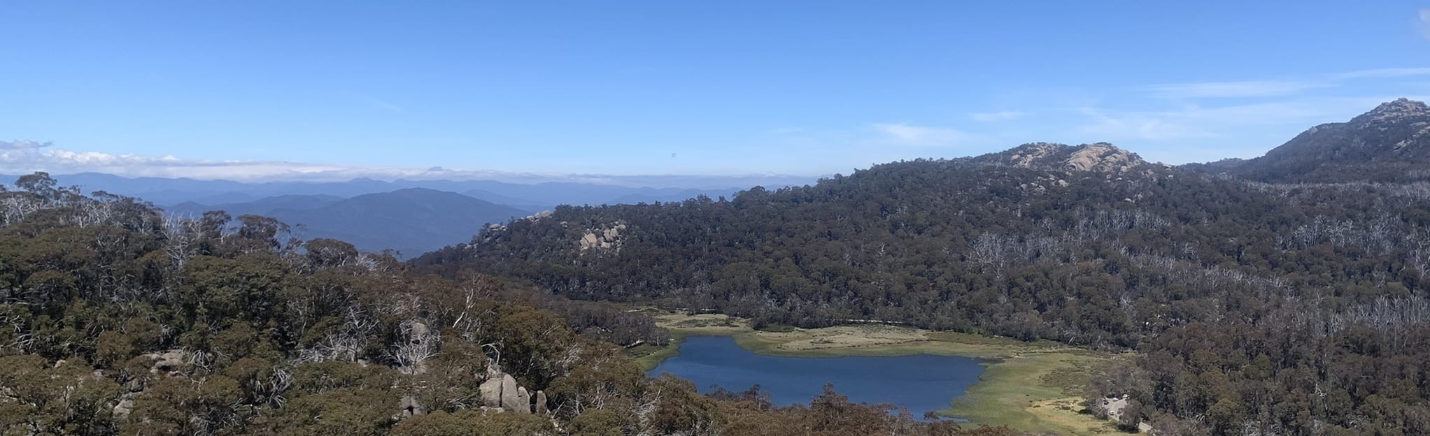 Chalwell Galleries and Falls Lookout via The Monolith and Lakeside Walk ...