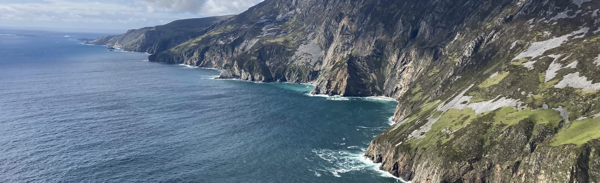 Teelin to Sliabh Liag (Slieve League) Loop, County Donegal, Ireland ...