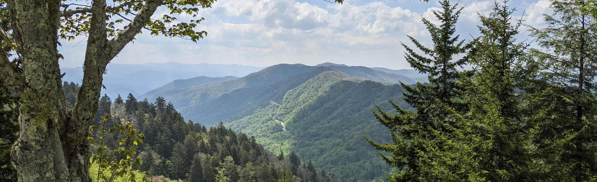 Mount LeConte and Rainbow Falls and Grotto Falls via Appalachian Trail ...