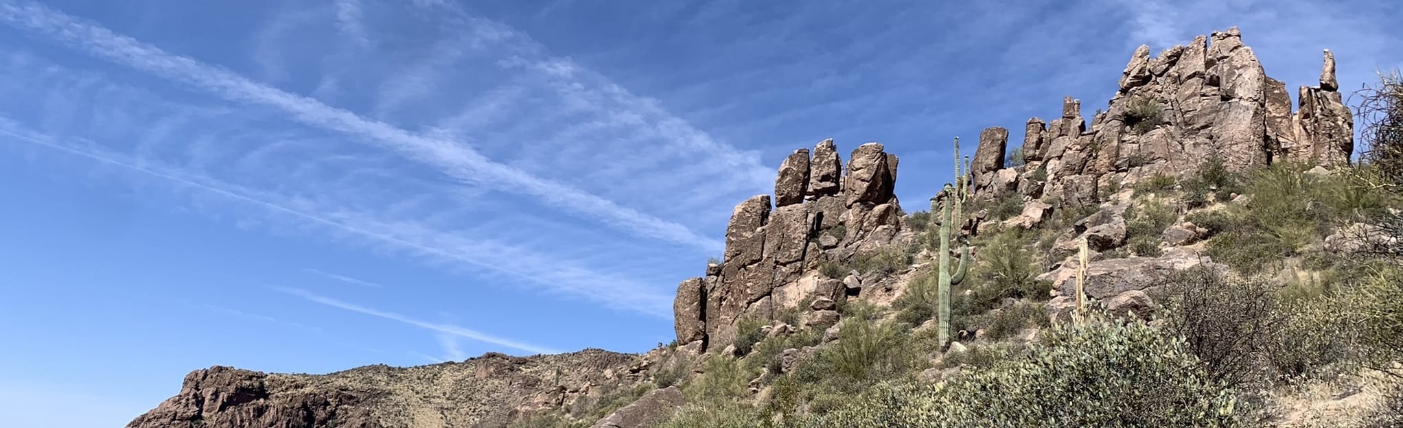 Bluff Spring Trail and Dutchman Canyon to Charlebois Canyon, Arizona ...