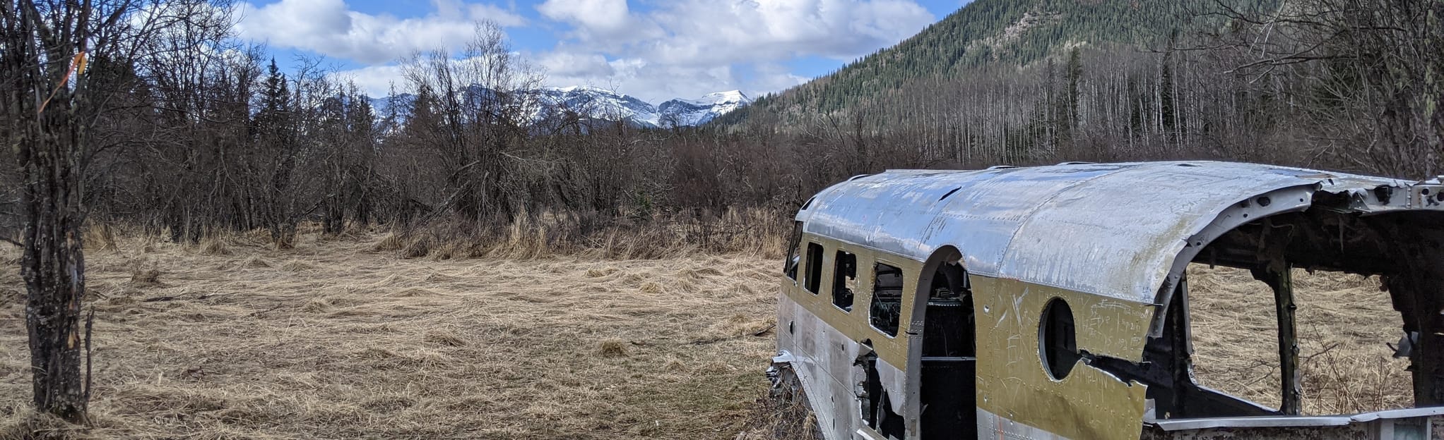 Joachim Valley Trail to Airplane Wreckage: 185 Reviews, Map - Alberta ...