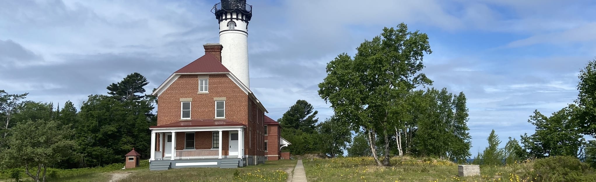 Au Sable Point Lighthouse from Au Sable Point Campground: 61 Reviews ...