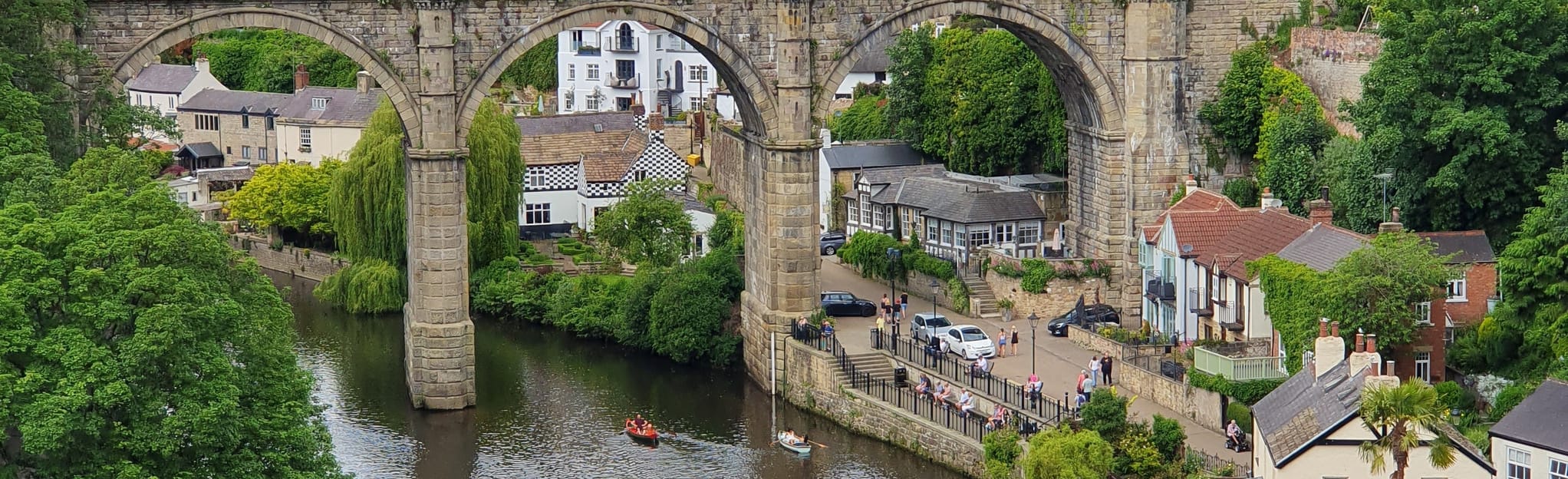 Nidd Gorge to Harrogate via Knaresborough: 7 Reviews, Map - North ...