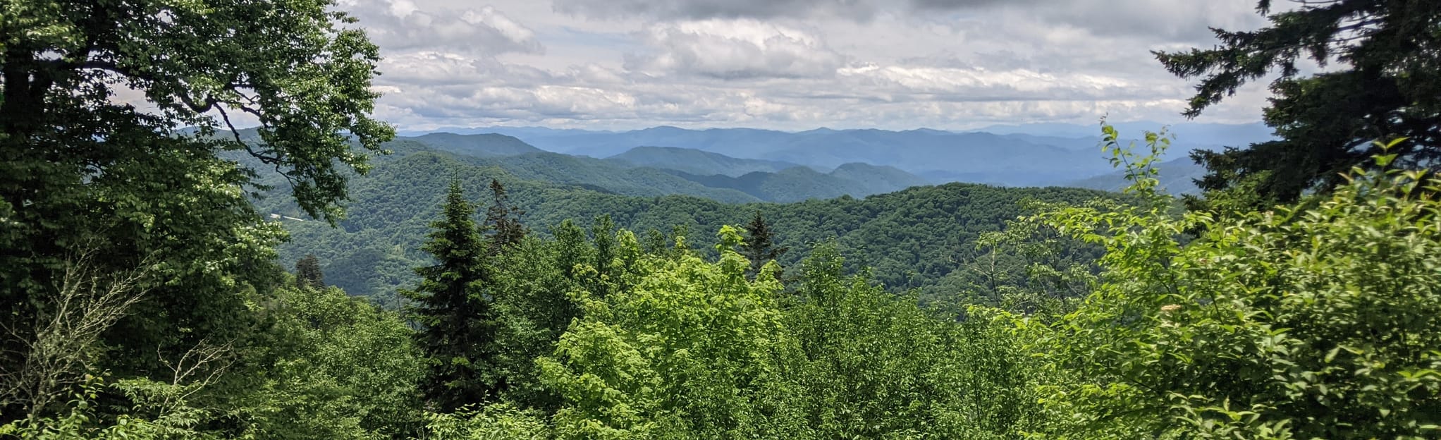 Appalachian Trail to Mount Kephart and Icewater Spring Shelter ...