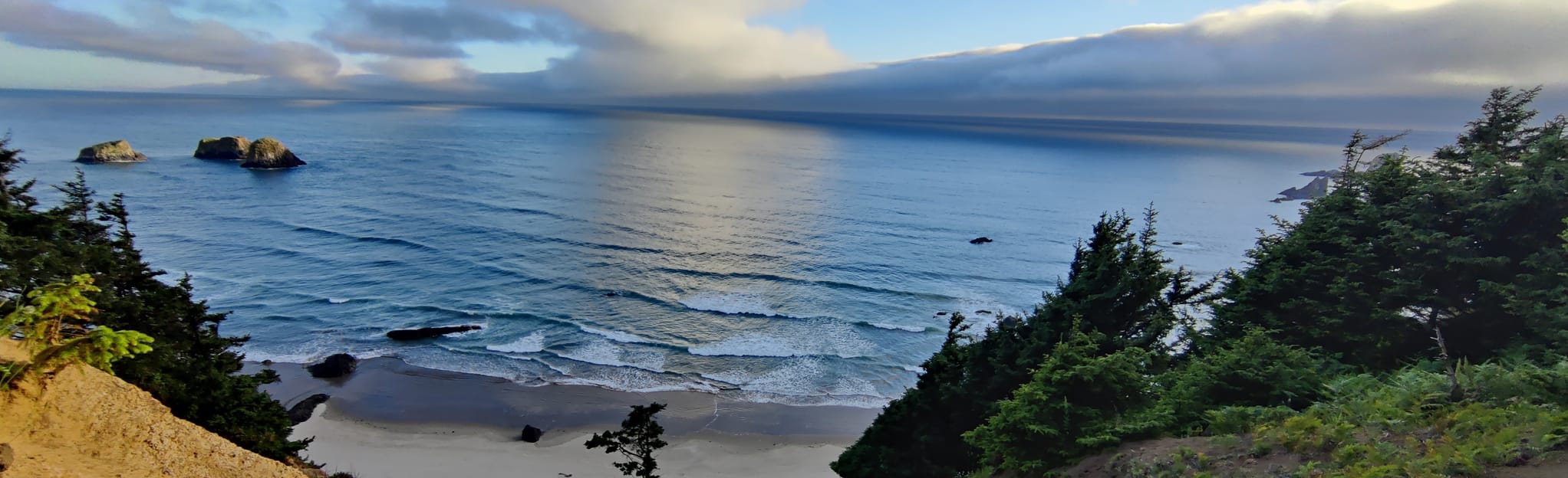 Crescent Beach Trail from Tillamook Rock Lighthouse: 1.359 foto's ...