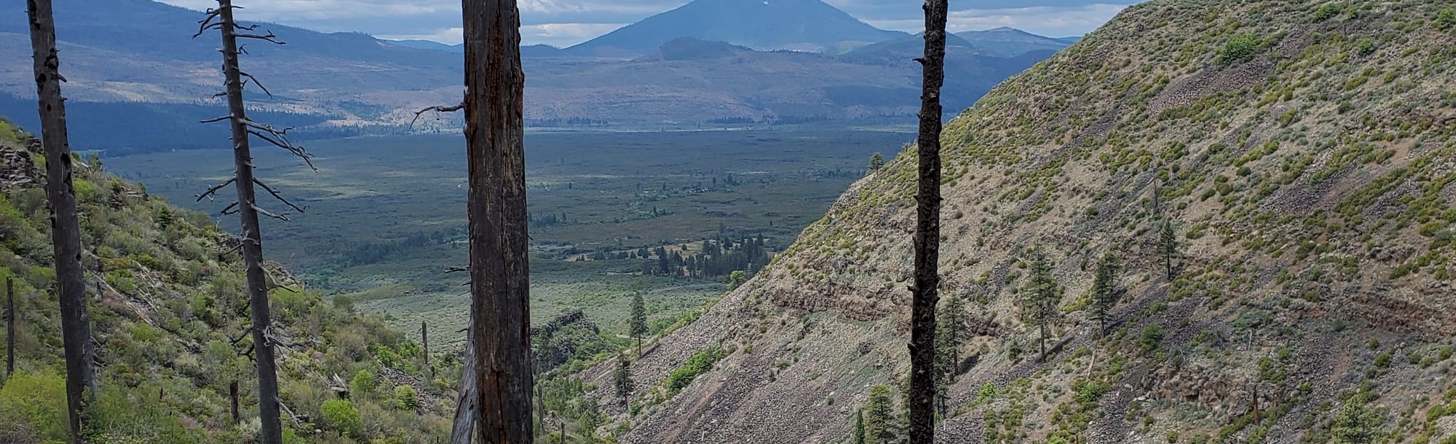 Pacific Crest Trail via Hat Creek Rim Viewpoint, California - 18 ...