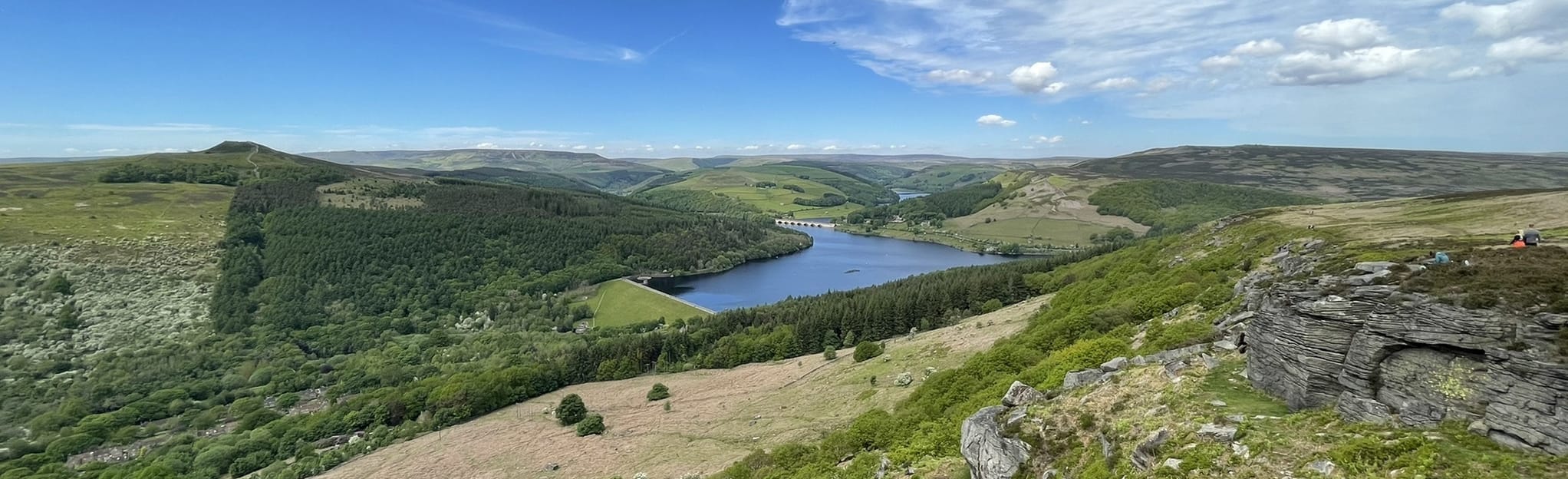 Bamford Edge and Yorkshire Bridge Circular, Derbyshire, England - 190 ...