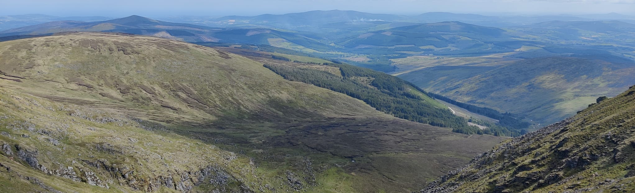 Lugnaquilla and Cloghernagh via Mine Path: 274 Reviews, Map - County ...