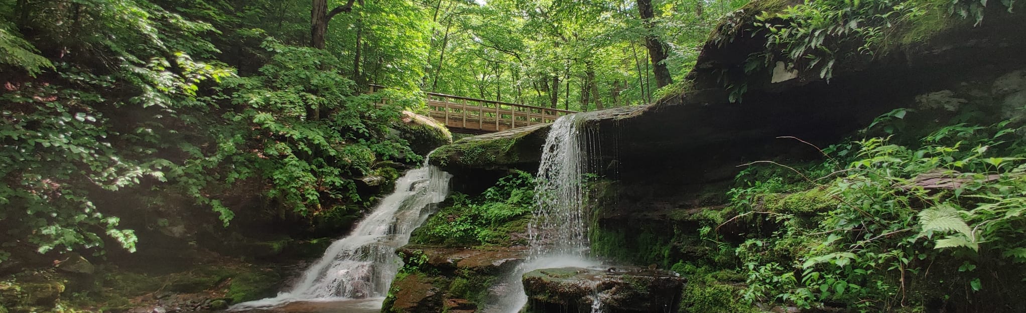 Diamond Notch Falls via Spruceton Road, New York - 551 Reviews, Map ...