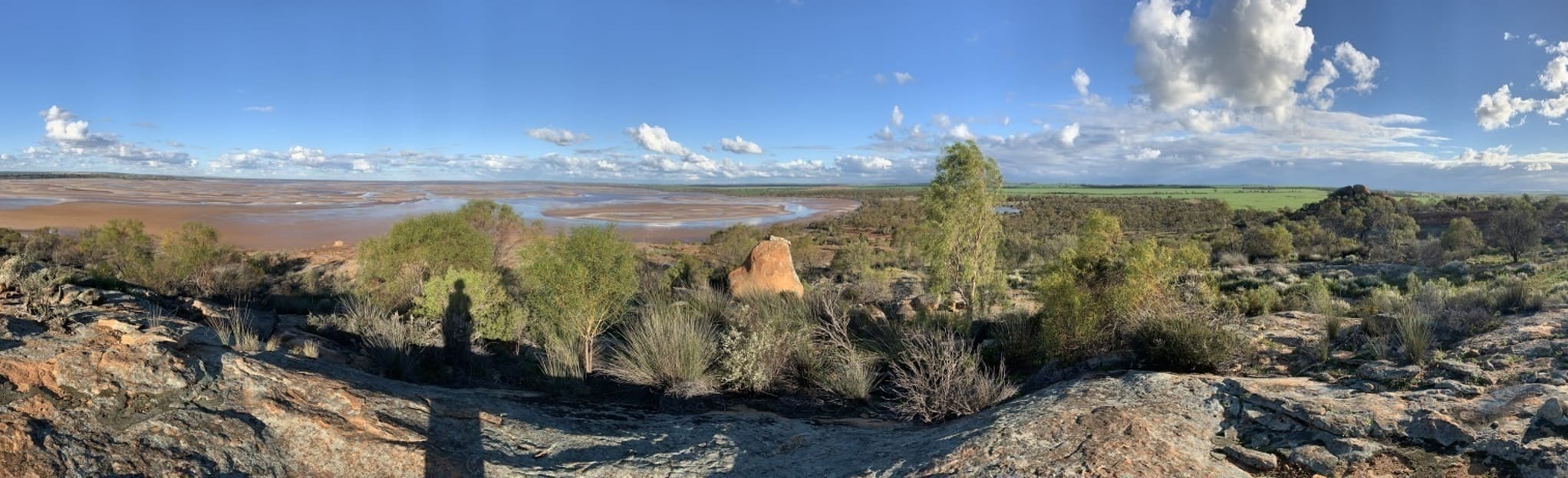 Eaglestone Rock and Lake Brown, Western Australia, Australia - 3 ...