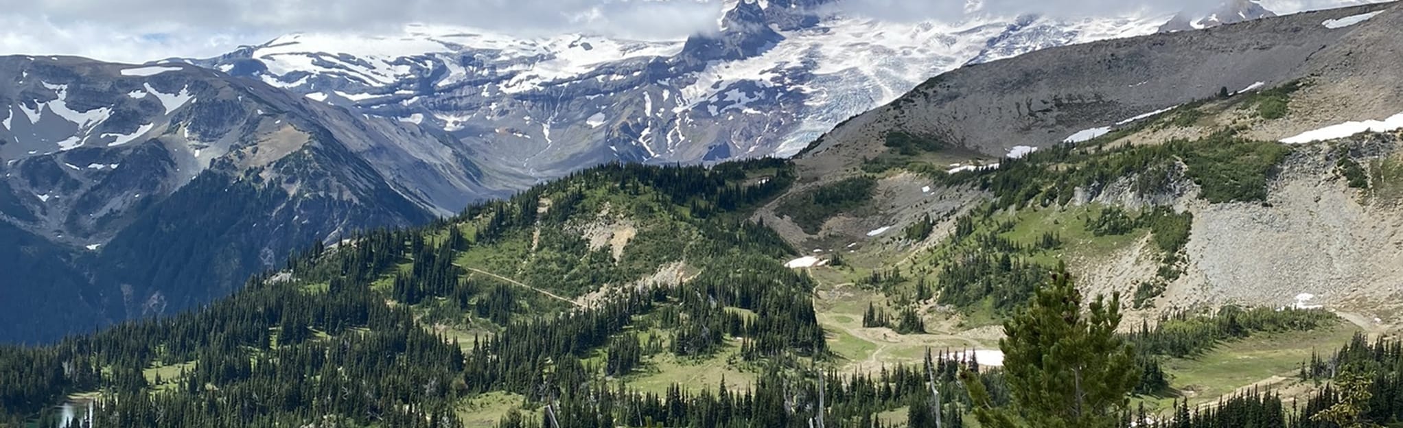 Frozen Lake via Sourdough Ridge Trail, Washington - 907 Reviews, Map ...