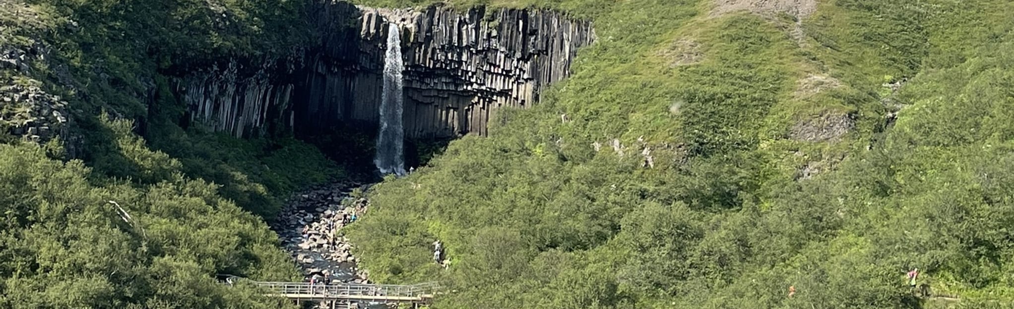Skaftafell - Hundafoss - Magnúsarfoss - Svartifoss | Mapa, Roteiro ...