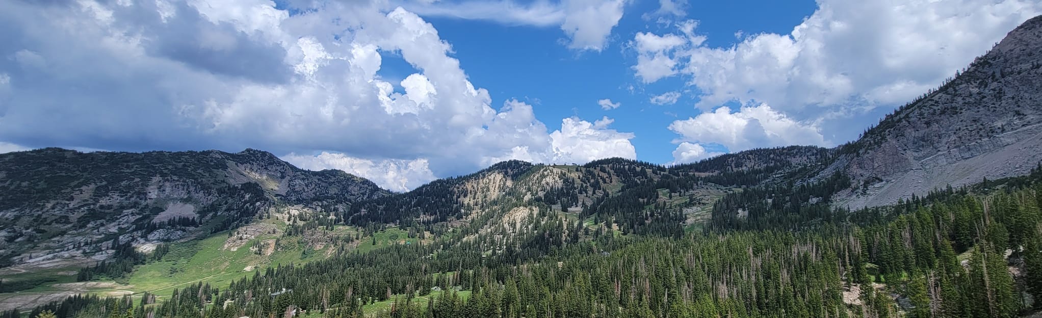 Cecret Lake via Upper Albion Meadows and Cecret Lake Trail, Utah ...