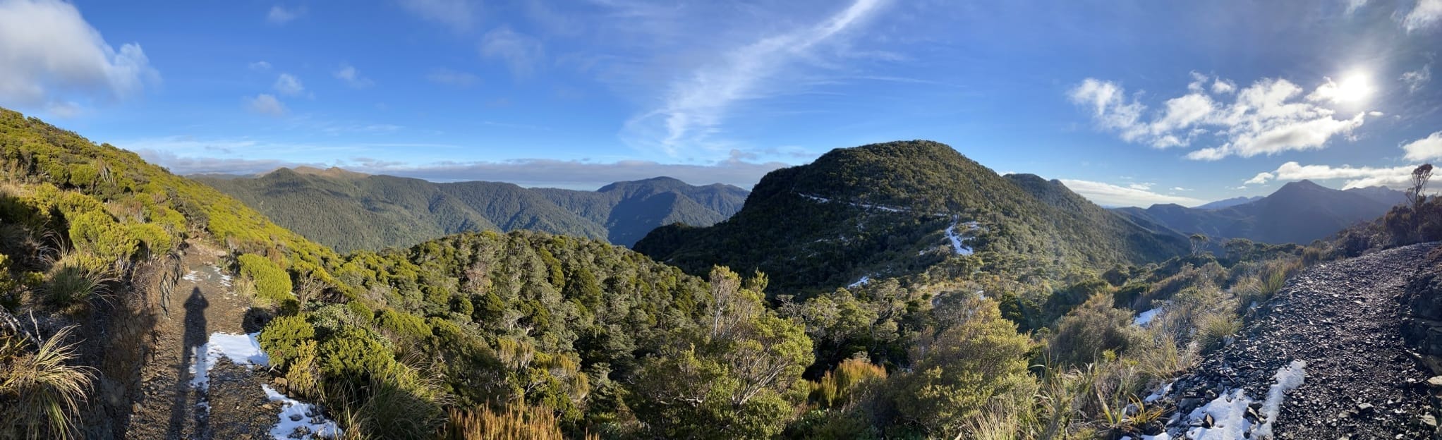 Paparoa Track: Moonlight Tops Hut to Pororari Hut: 174 foto's - West ...