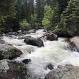 Copeland Falls via Copeland Lake and Hidden Falls Trail, Colorado - 114 ...