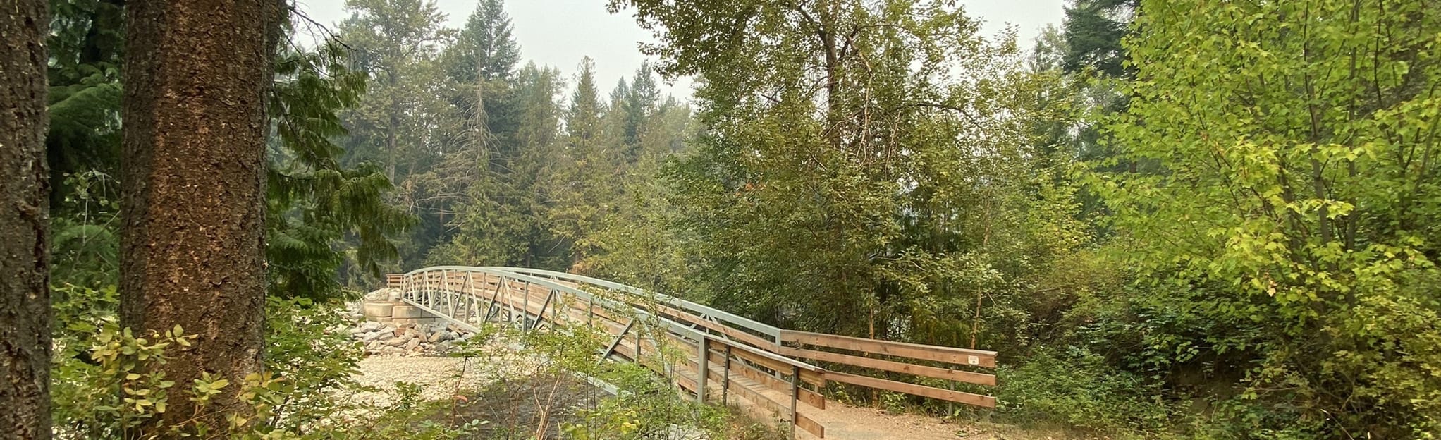 Mission Creek Greenway: Western Terminus - Eastern Terminus, British ...