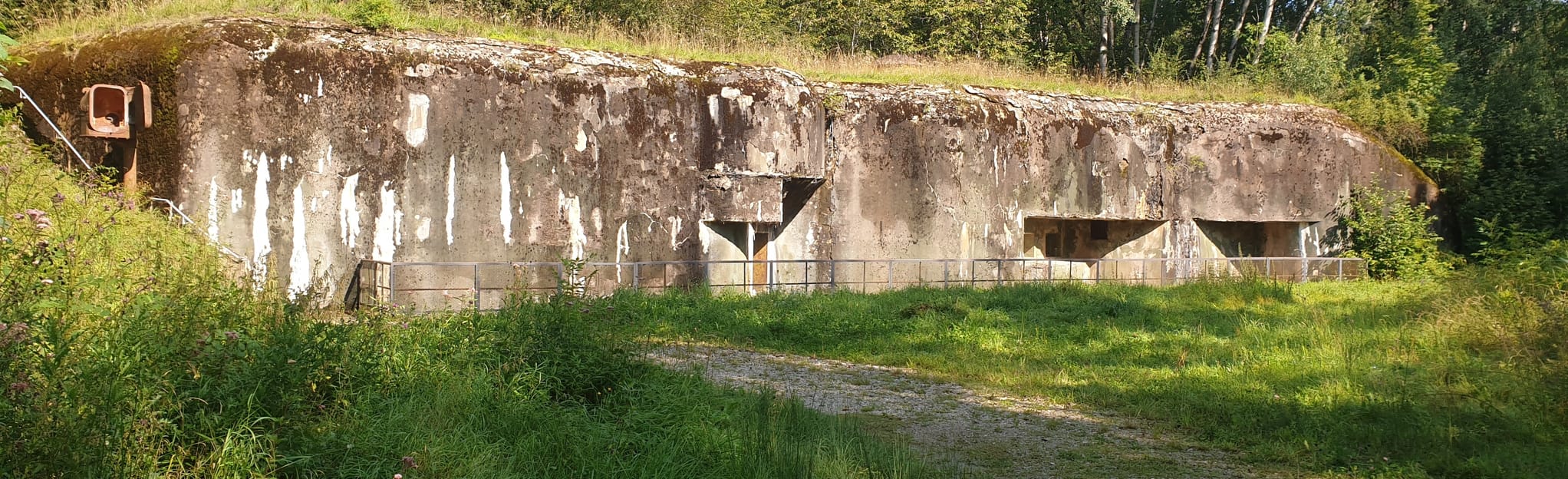 The Maginot Line, the work and combat blocks of the Simserhof, Moselle ...
