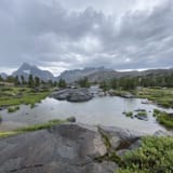Agnew Lake, Gem Lake, Waugh Lake and Clark Lakes Loop Trail, California ...