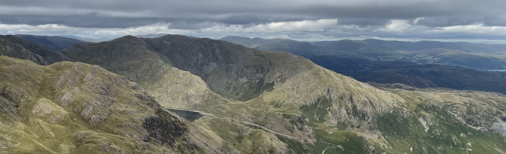 Old Man of Coniston via Goats Water and Brim Fell, Cumbria, England ...