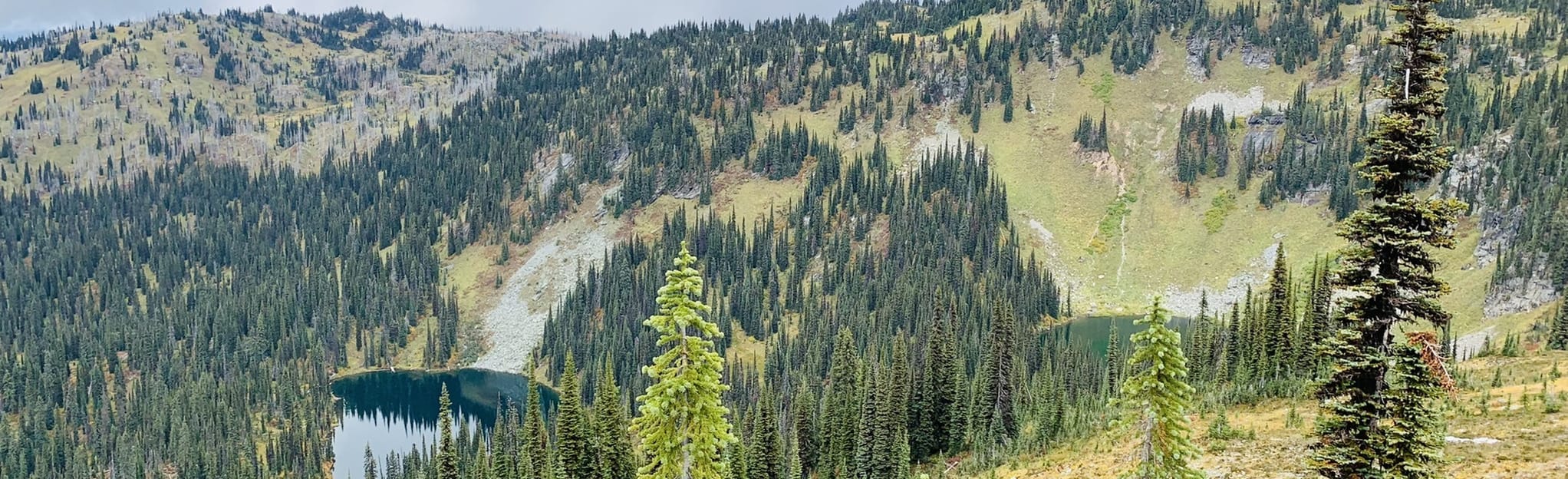 Eagle Pass Lookout and Twin Lakes, British Columbia, Canada - 18 ...