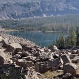 Four Lakes Basin via Highline and Four Lakes Basin Trails, Utah - 139 ...