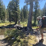 Agnew Lake, Gem Lake, Waugh Lake and Clark Lakes Loop Trail, California ...