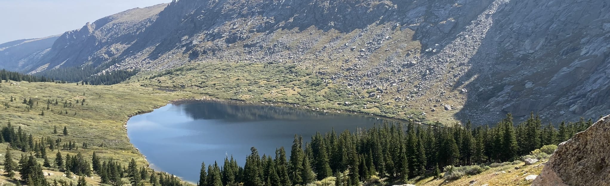 Summit Lake to Upper Chicago Lake via Chicago Lakes Trail, Colorado ...