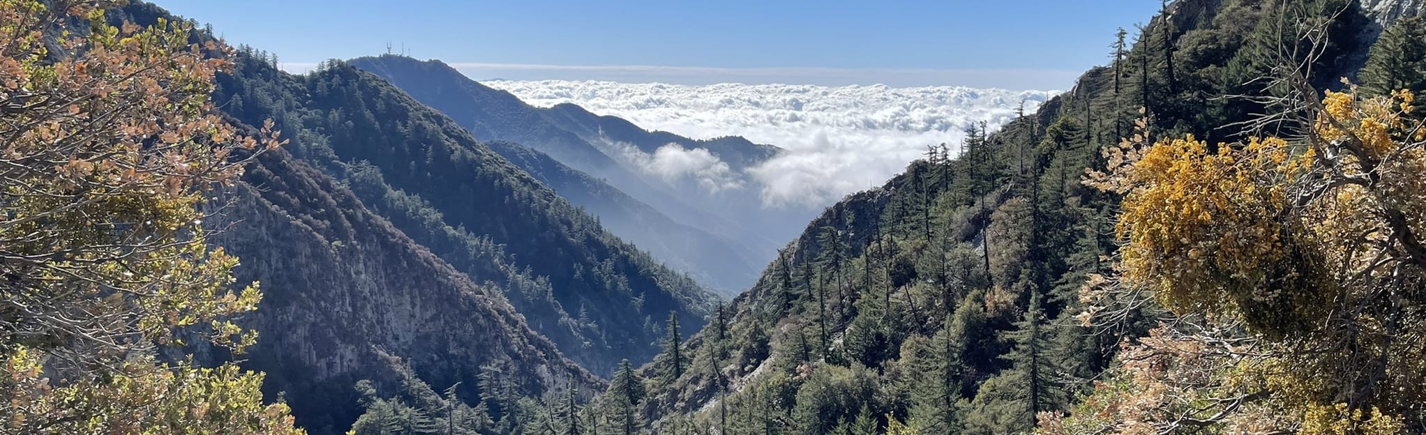 Mount Lowe Trail Camp and Inspiration Point via Mount Lowe Motorway ...