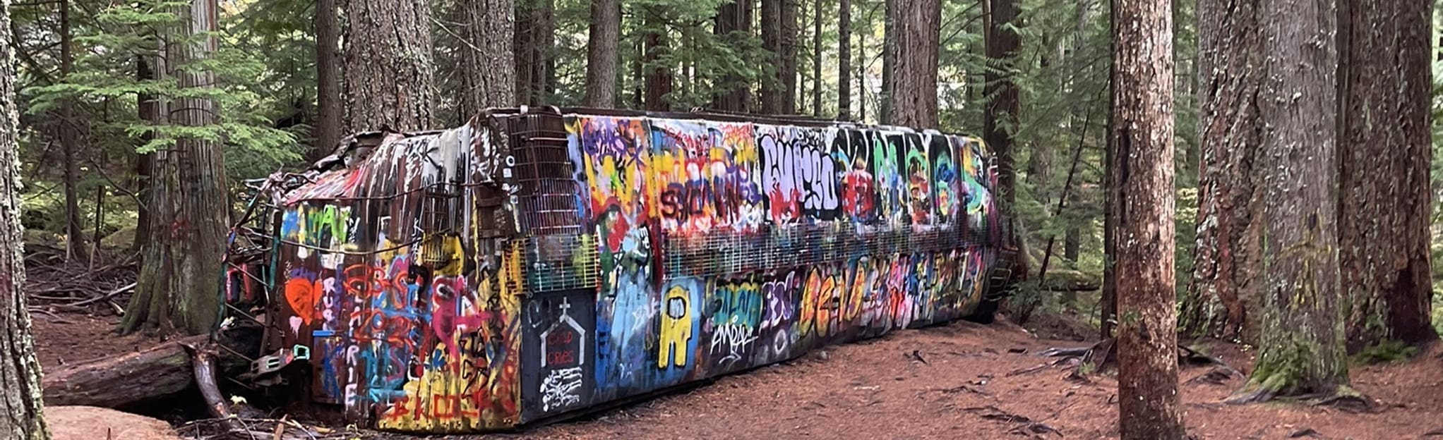 Whistler Train Wreck via Sea to Sky and Train Wreck Trails, British ...