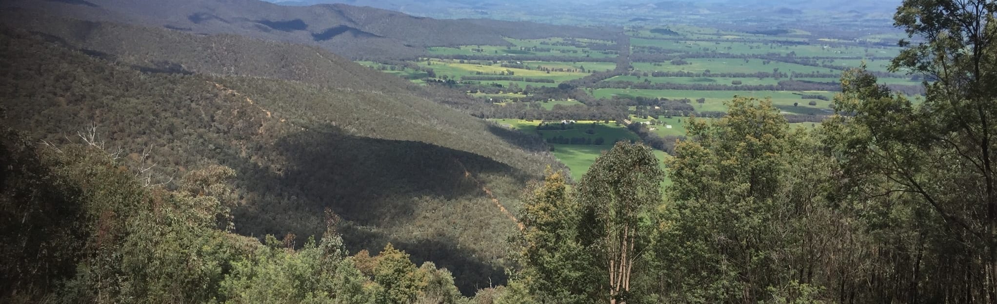 Murmungee Lookout via Burgoigee Mining Race, Victoria, Australia - 5 ...