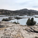 Agnew Lake, Gem Lake, Waugh Lake and Clark Lakes Loop Trail, California ...