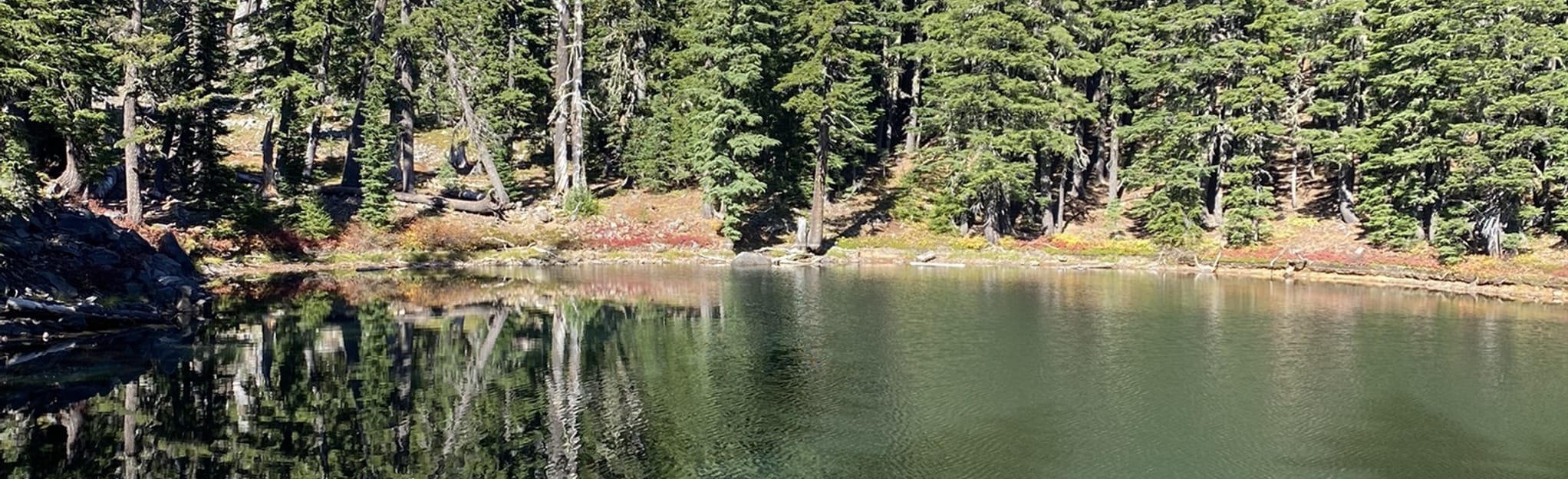 Yoran Lake Trail, Marie Lake, Crater Butte Trail, and Whitefish Creek ...