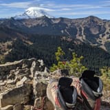Northway, Crystal Mountain, PCT, and Bullion Basin Trail Loop ...
