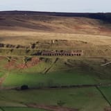 Rosedale Abbey, Blakey Ridge, and Ironstone Railway, North Yorkshire ...