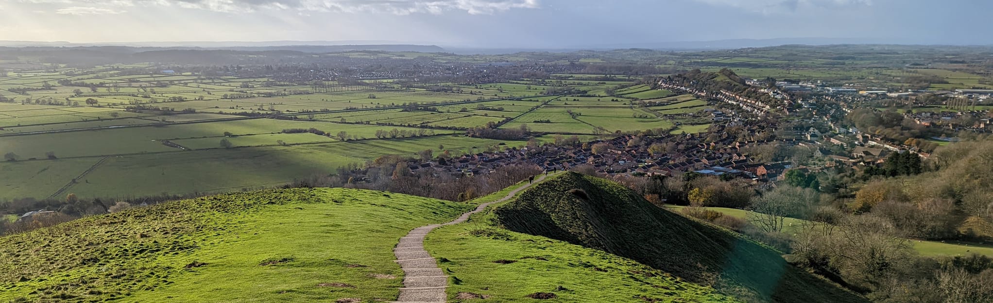 Glastonbury Water Way: Stage 3 Wells to Glastonbury: 2 Reviews, Map ...