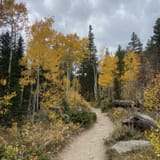 Copeland Falls via Copeland Lake and Hidden Falls Trail, Colorado - 114 ...