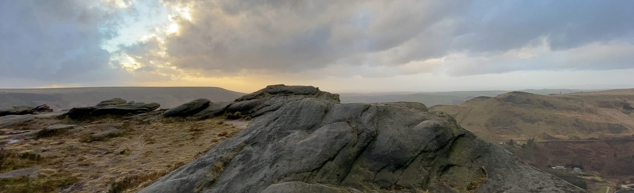 Black Hill, Chew Reservoir and Ashway Moss Circular, 1.973 Fotos - West ...
