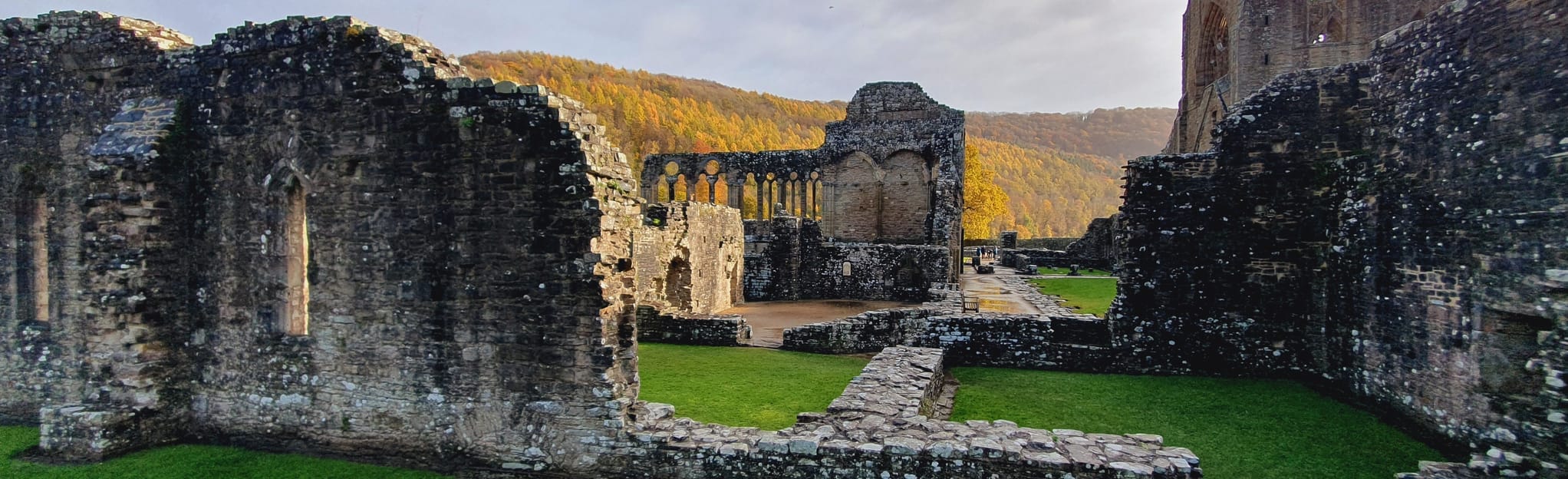 Tintern Abbey and Devil's Pulpit Circular, Monmouthshire, Wales - 508 ...