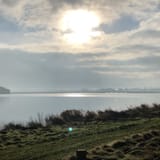 Blithfield Reservoir Blue and Yellow Circular, Staffordshire, England ...