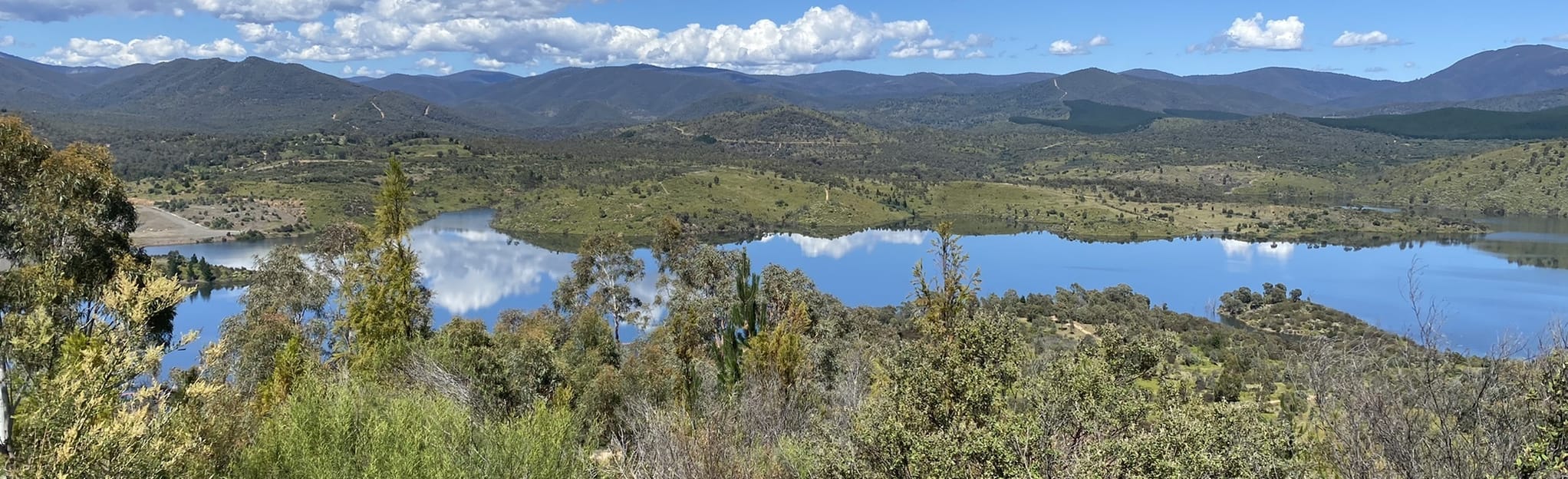 Cotter Dam and McDonald's Lookout, Australian Capital Territory ...