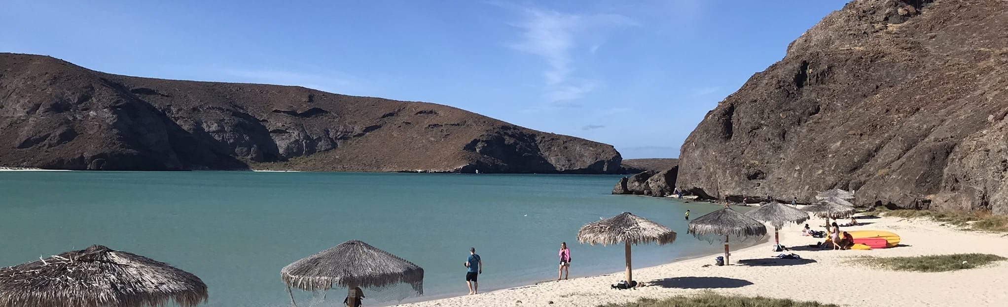Balandra Beach from Parking, Baja California Sur, Mexico - Map, Guide ...