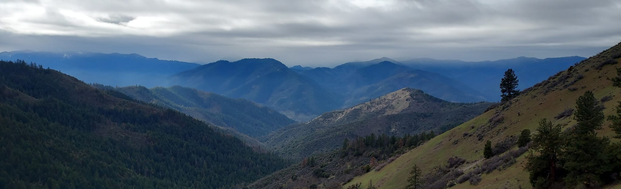 Little Grayback Trail to Mule Mountain Loop via Applegate Lake, Oregon ...