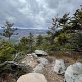 White Rocks Recreation Area Trail via Long Trail (Appalachian Trail ...