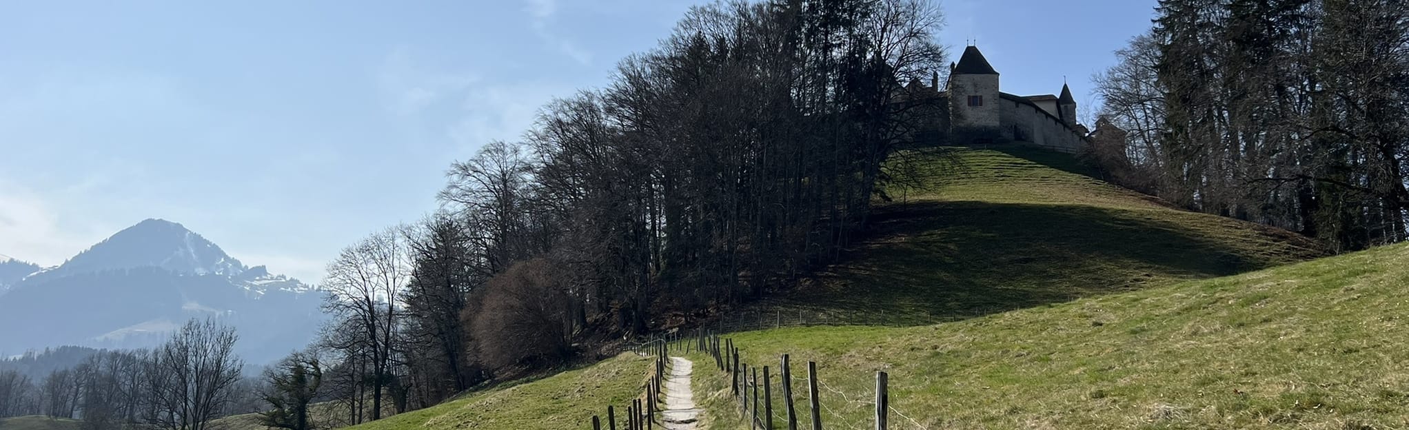Diagonal Fribourg Trail, Stage 1: Gruyères – Bulle, Fribourg ...