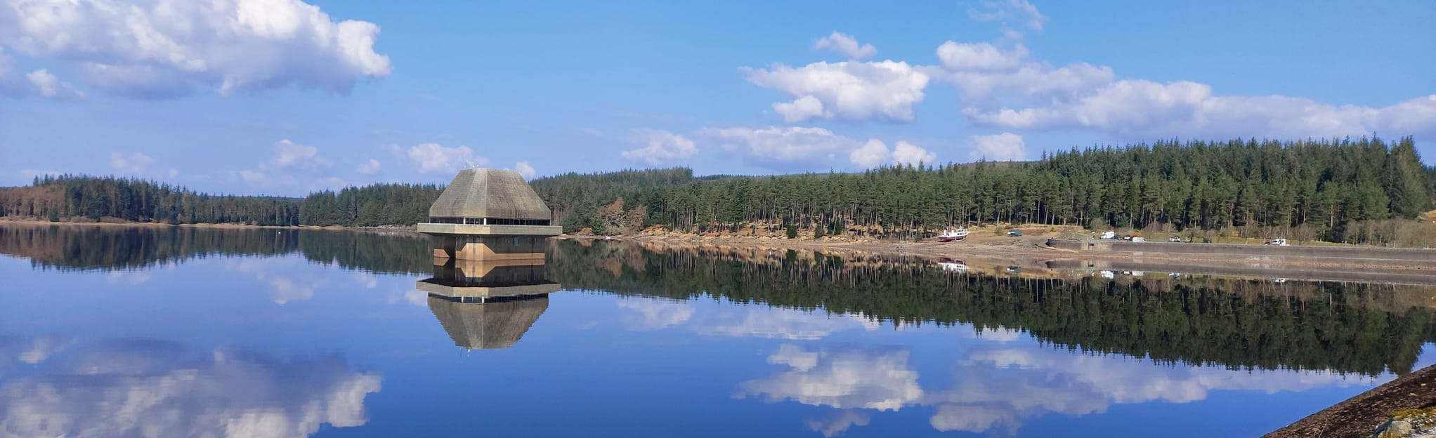 Kielder: Lakeside to Hawkhope Carparks, Northumberland, England - 13 ...
