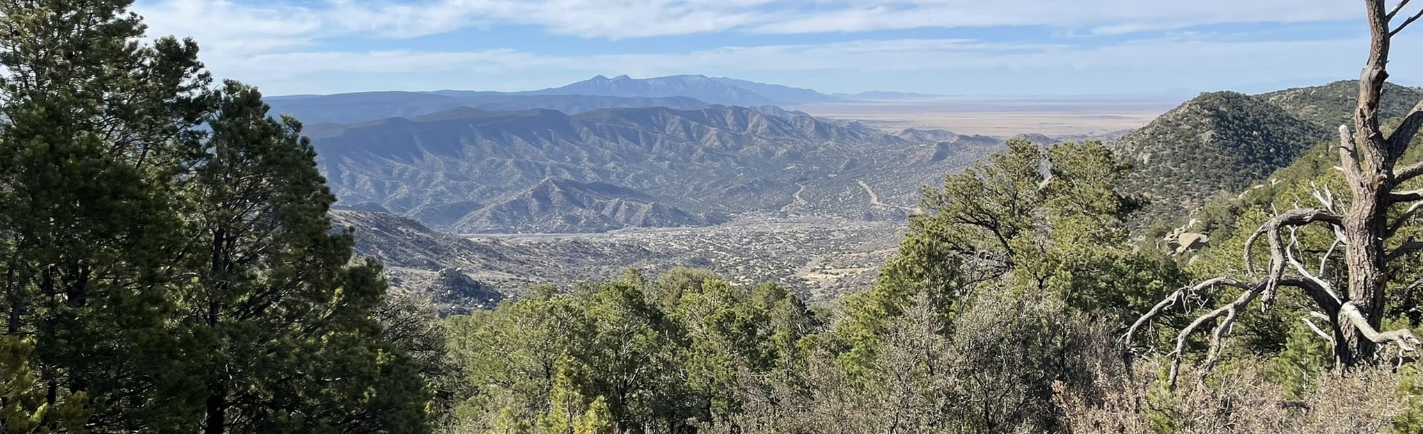 South Sandia Peak via Three Gun Spring and Embudito Trail : 1 606 ...