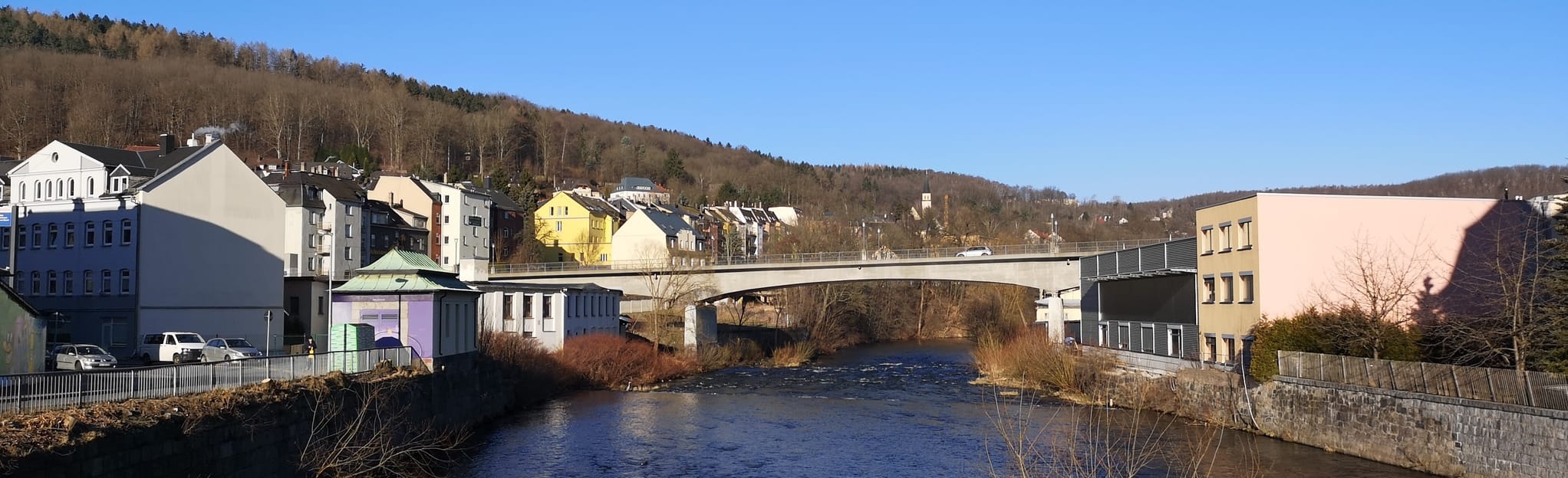Mulderadweg - Zwickauer Mulde Etappe 2: Aue - Zwickau, Saxony, Germany ...