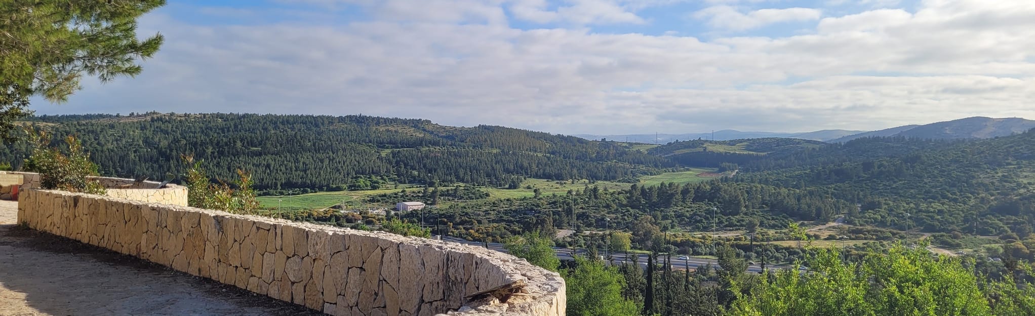 Monastery of Silence and Eshtaol Forest Serpintinot Loop, Jerusalem ...