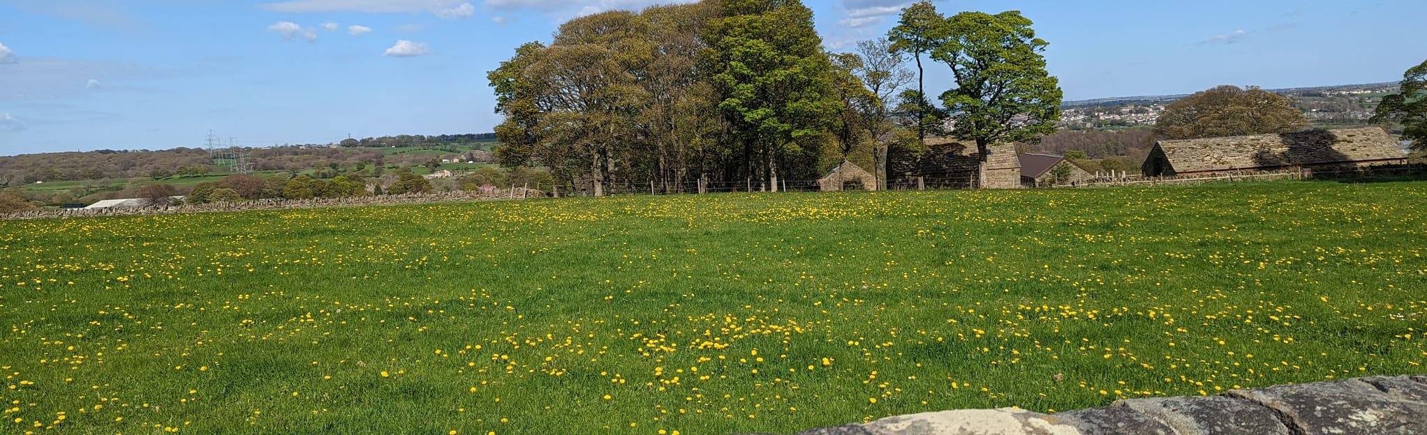 Secret Waterfall and Priestley Green Circular, West Yorkshire, England ...